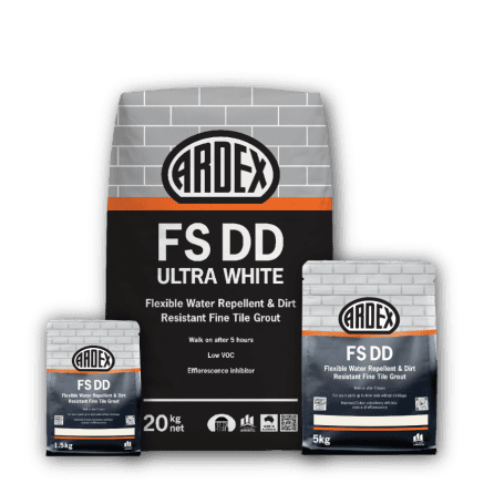 Ardex FS-DD Grout Ultra White 5kg — Tile Factory Outlet