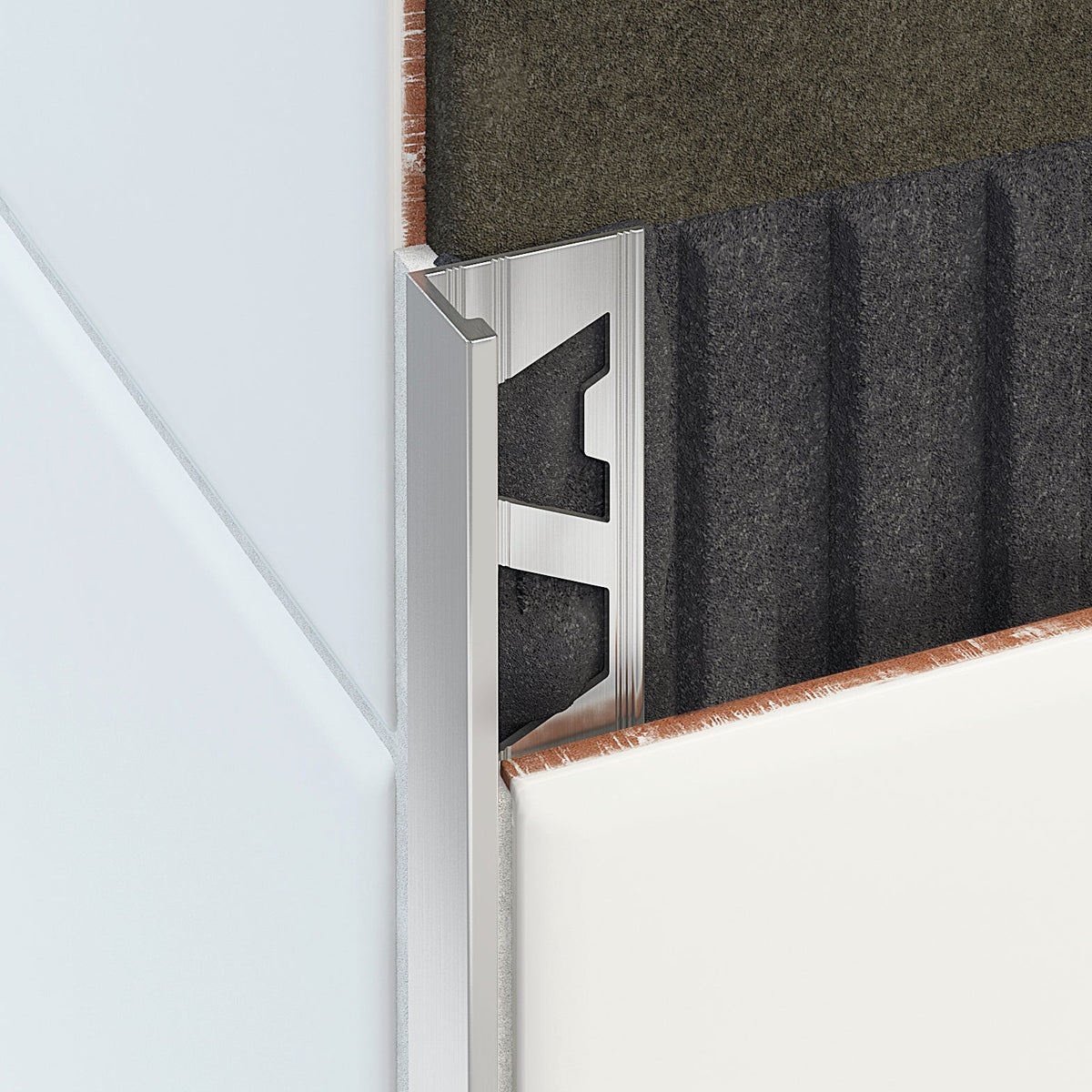 L-Angle Aluminum 2500mm Tile Trim — Tile Factory Outlet