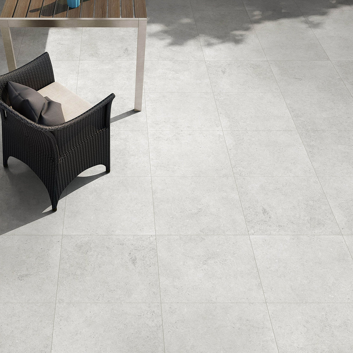 Limerock Beige Microtech 600x600 — Tile Factory Outlet